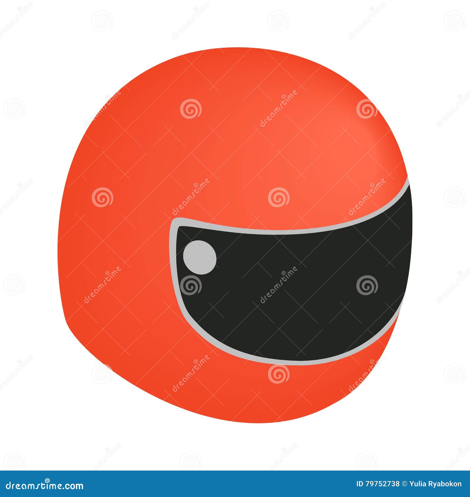 Racing Helmet Clipart. Motorcycle Helmet Isolated Flat Icon Vector ...