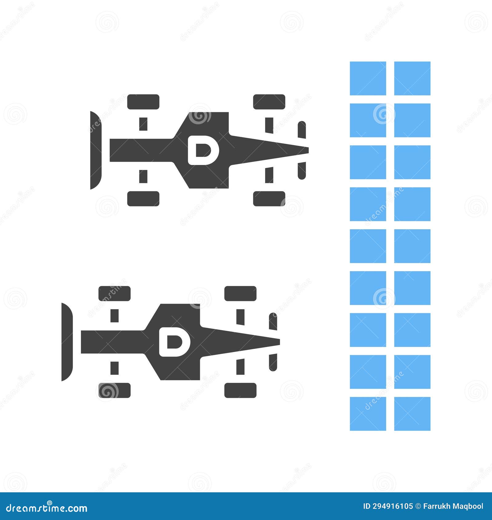 Racing icon vector image. stock vector. Illustration of vector - 294916105