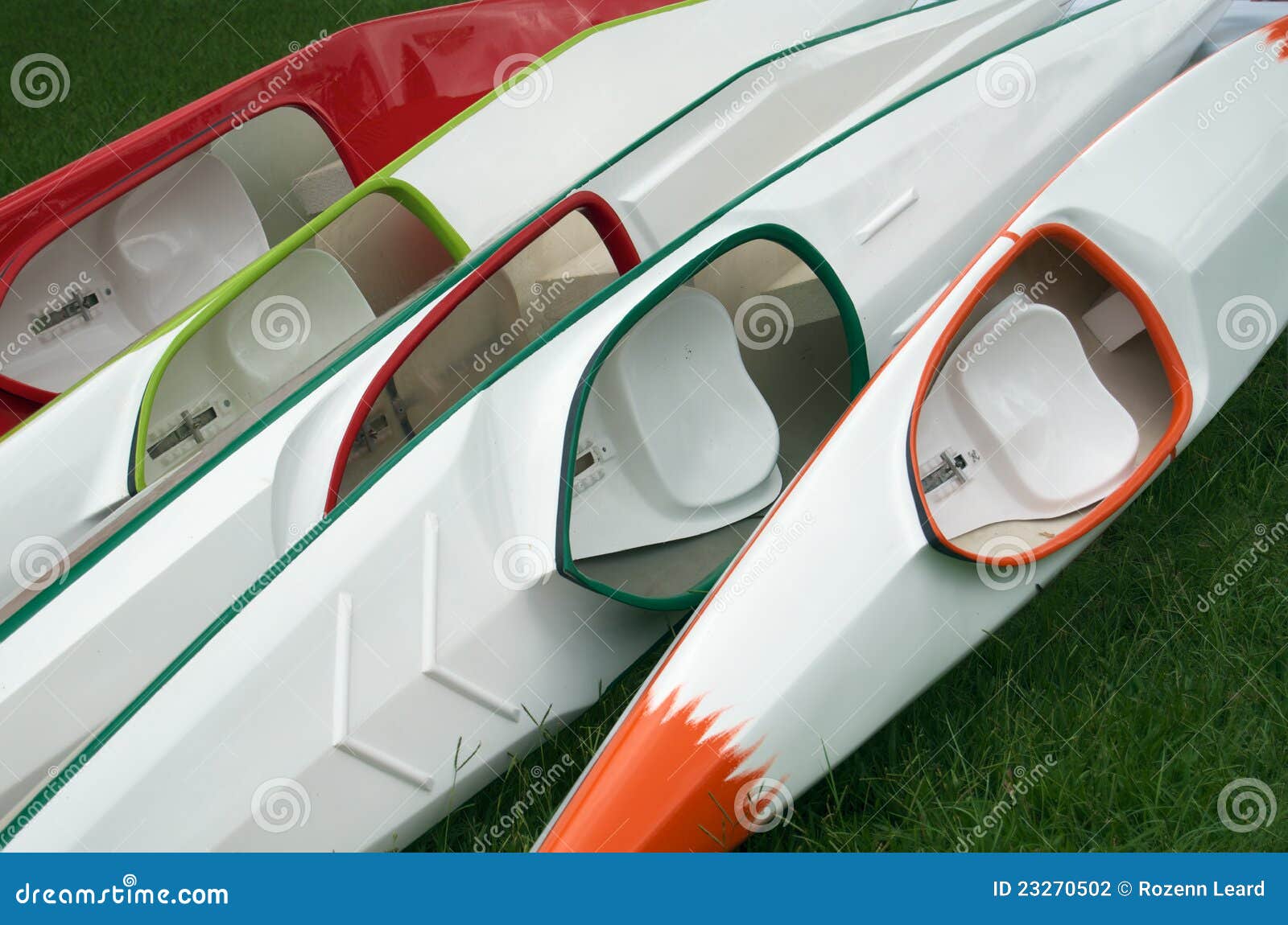 Racing kayaks stock photo. Image of sports, sport, object - 23270502