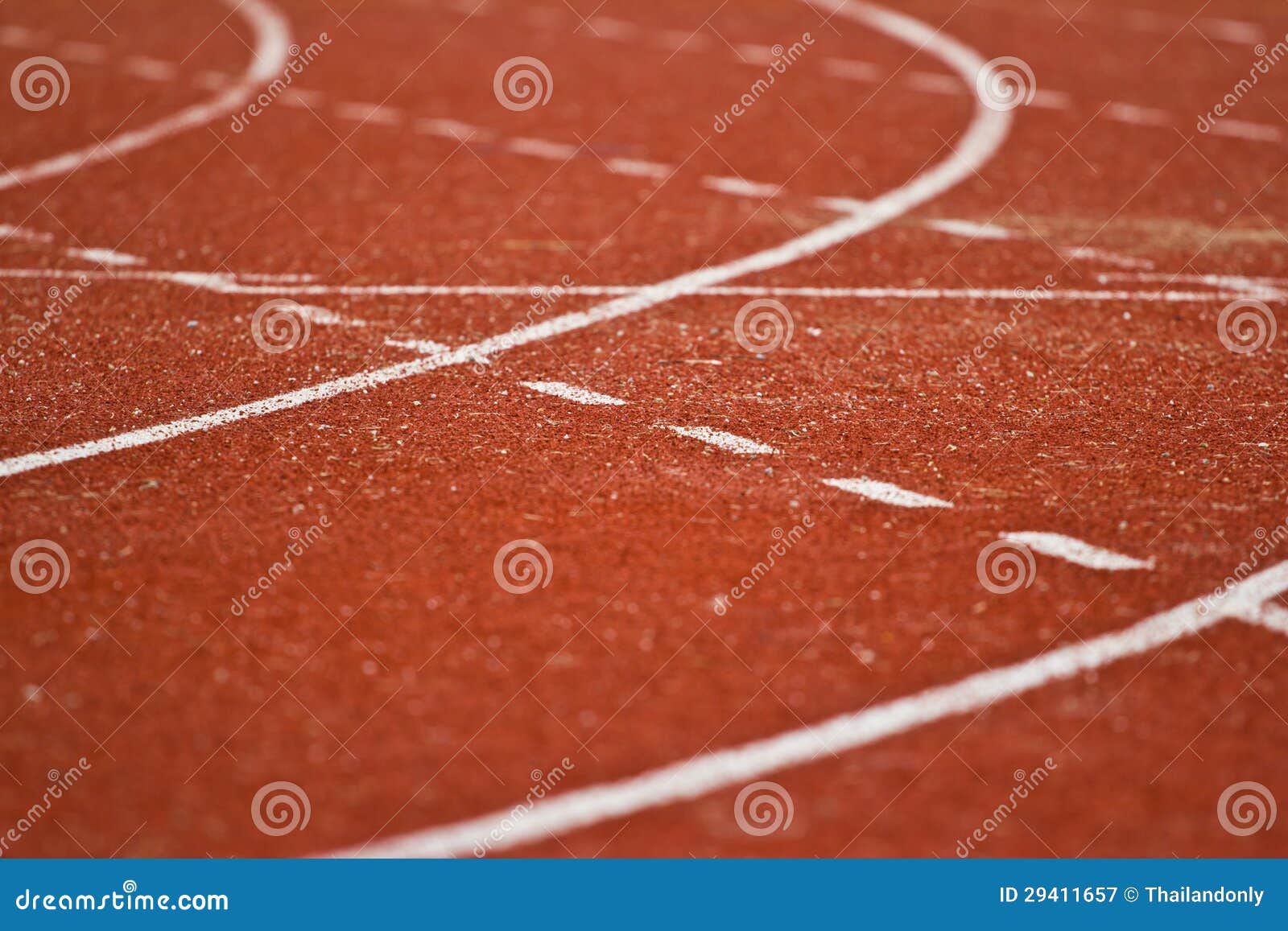 Racing lanes with numbers stock image. Image of ground - 29411657