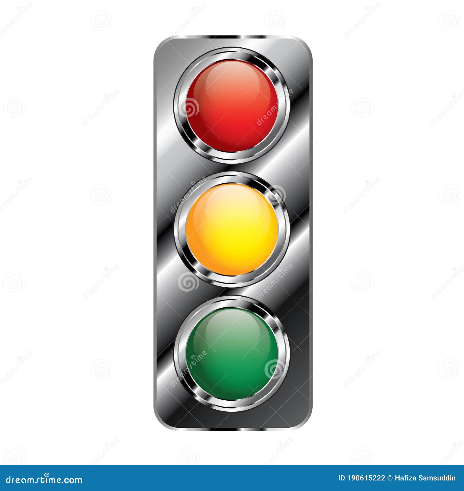 Racing Lights. Vector Illustration Decorative Design Stock Vector ...