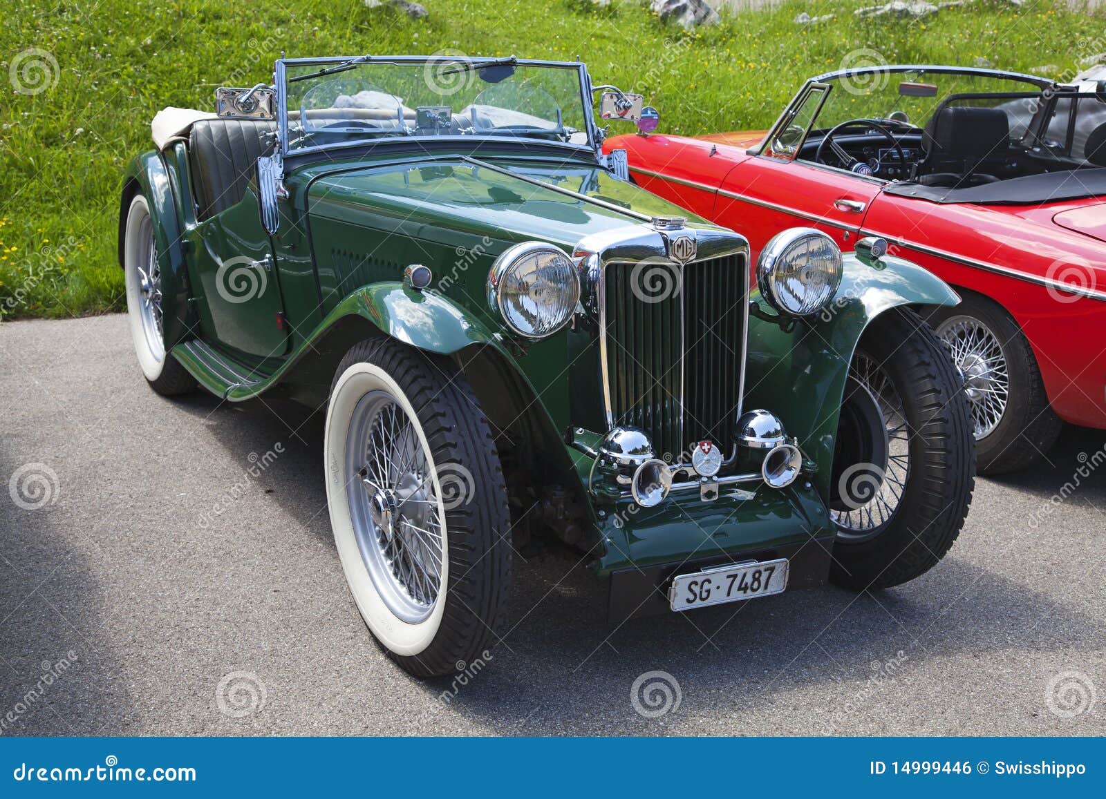 Racing MG editorial photo. Image of engine, light, drive - 14999446