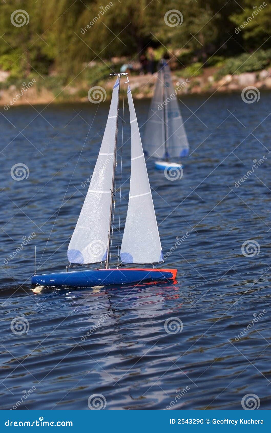 Racing Model Sailboats stock photo. Image of activity - 2543290