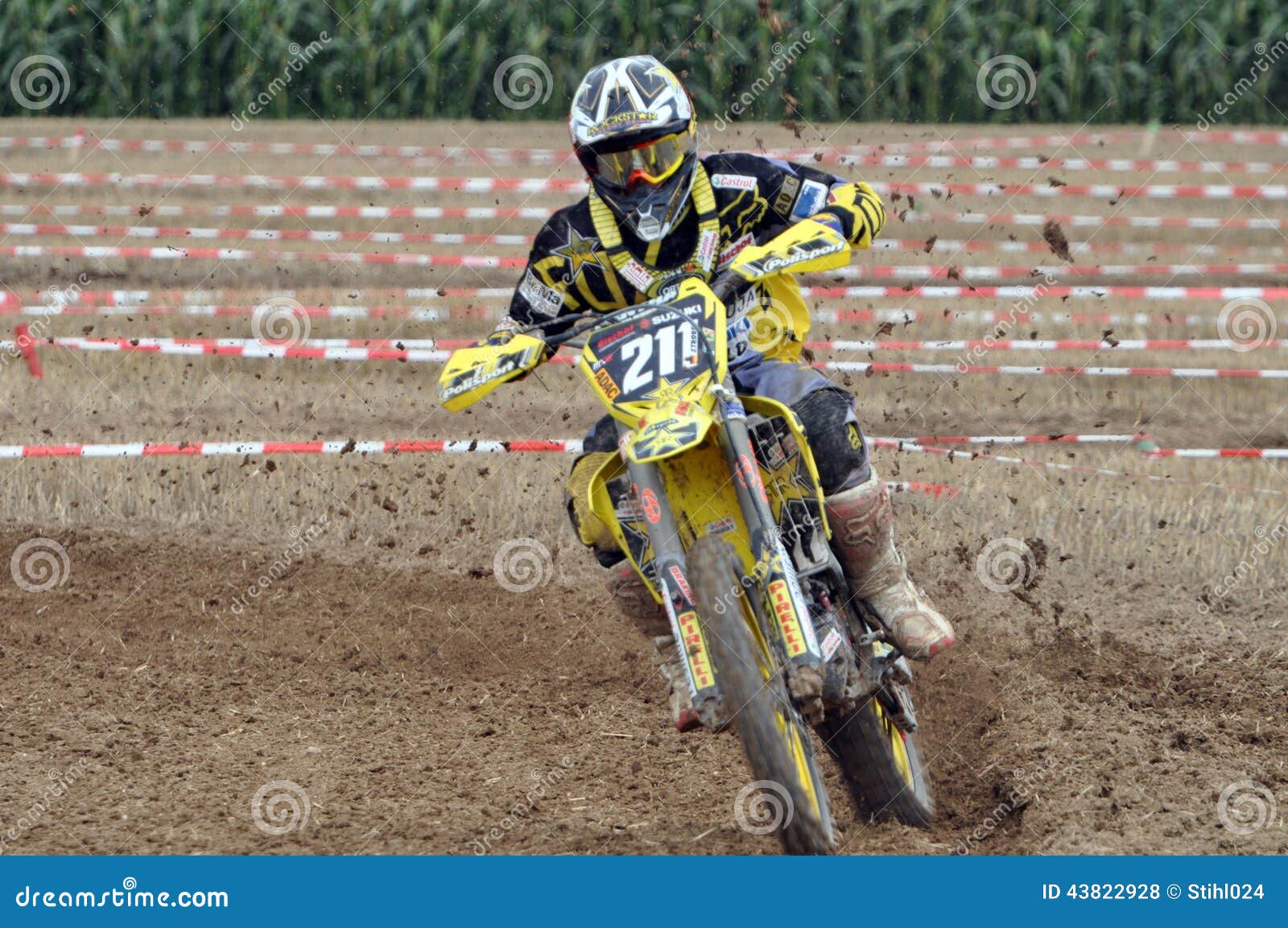 Racing motocross driver editorial stock photo. Image of balance - 43822928