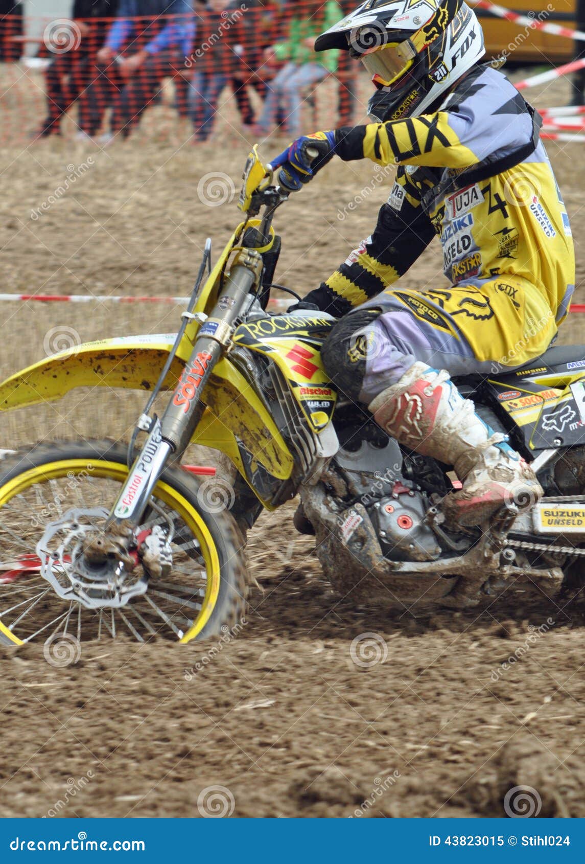 Racing motocross driver editorial image. Image of offroad - 43823015