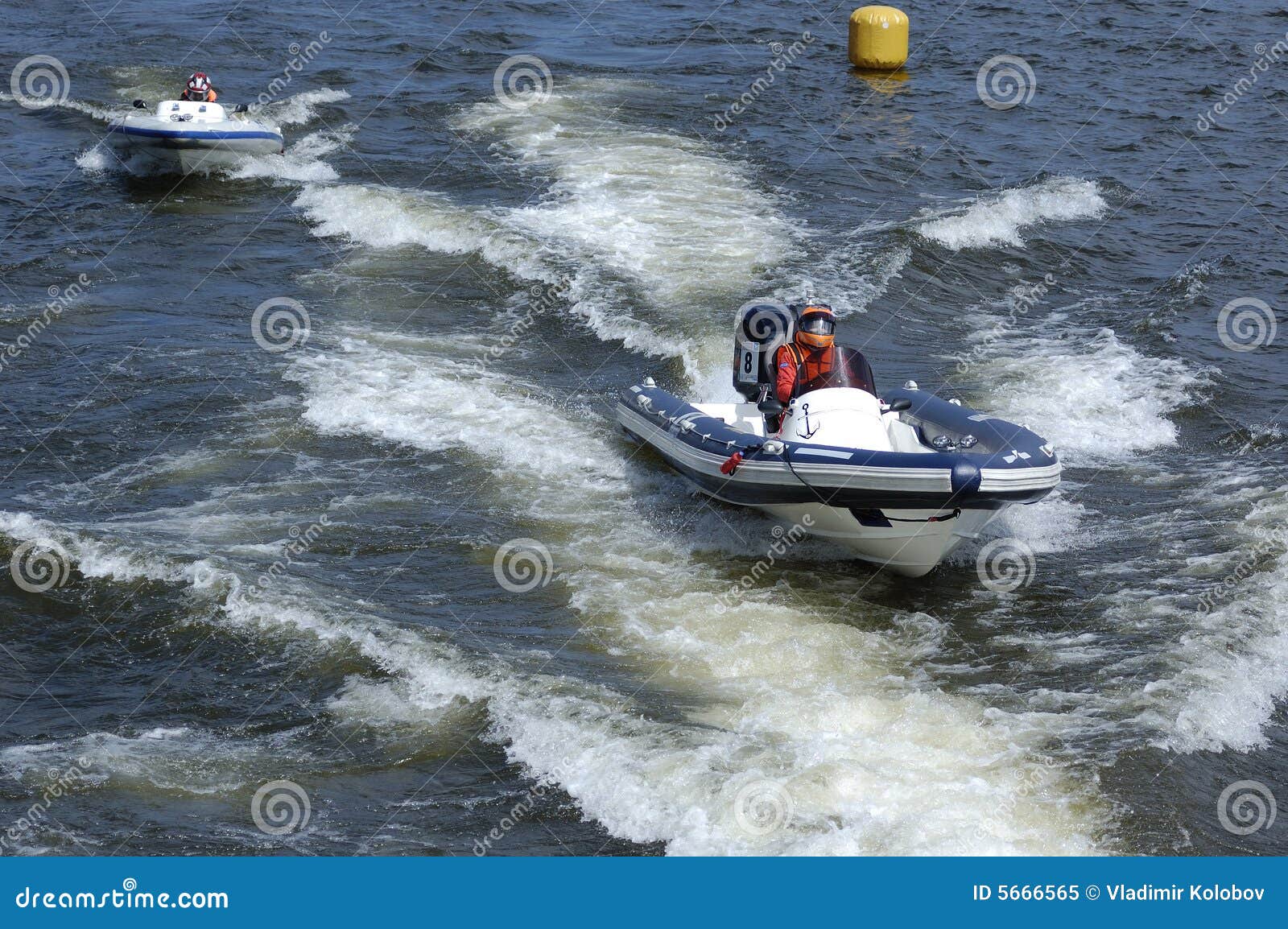 Racing of Motorboats on the River Stock Image - Image of boat, sports ...
