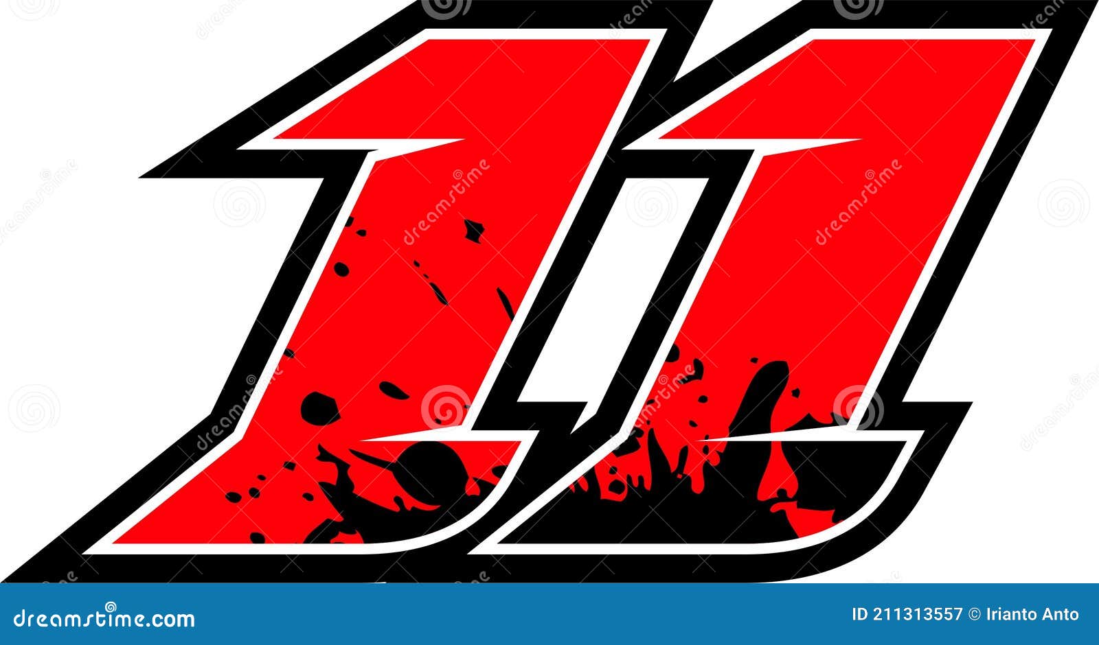 Racing Number Hell Stock Image | CartoonDealer.com #144735019
