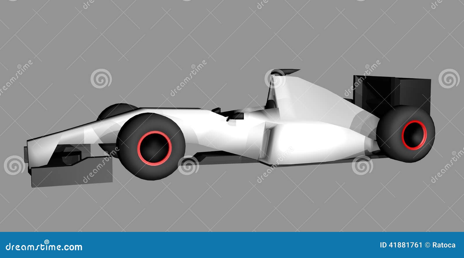 Racing render car stock illustration. Illustration of motorized - 41881761