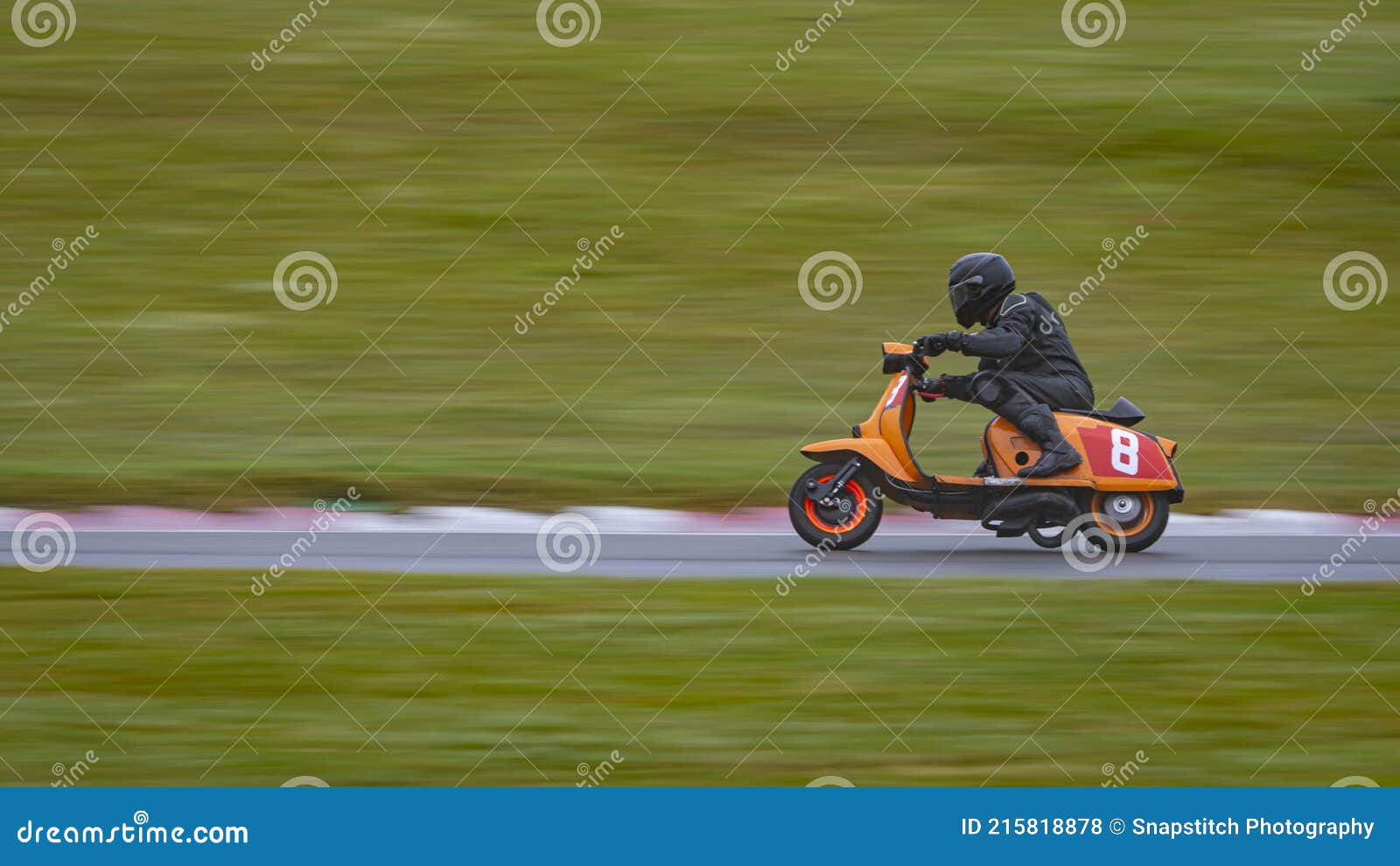Racing Scooter editorial stock photo. Image of gear - 215818878