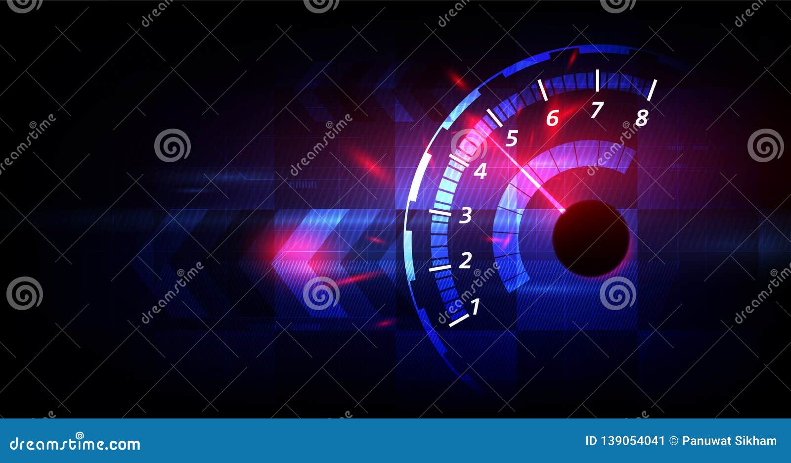 Racing Speed Background, Vector Illustration Abstraction in Car Track ...