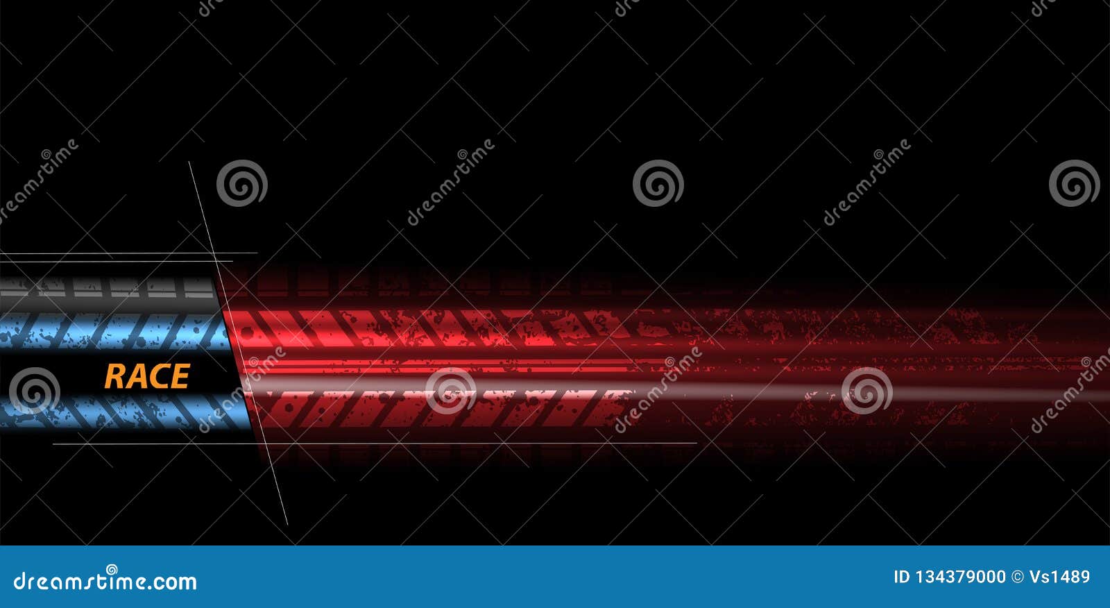 Racing Speed Background, Vector Illustration Abstraction in Car Track ...