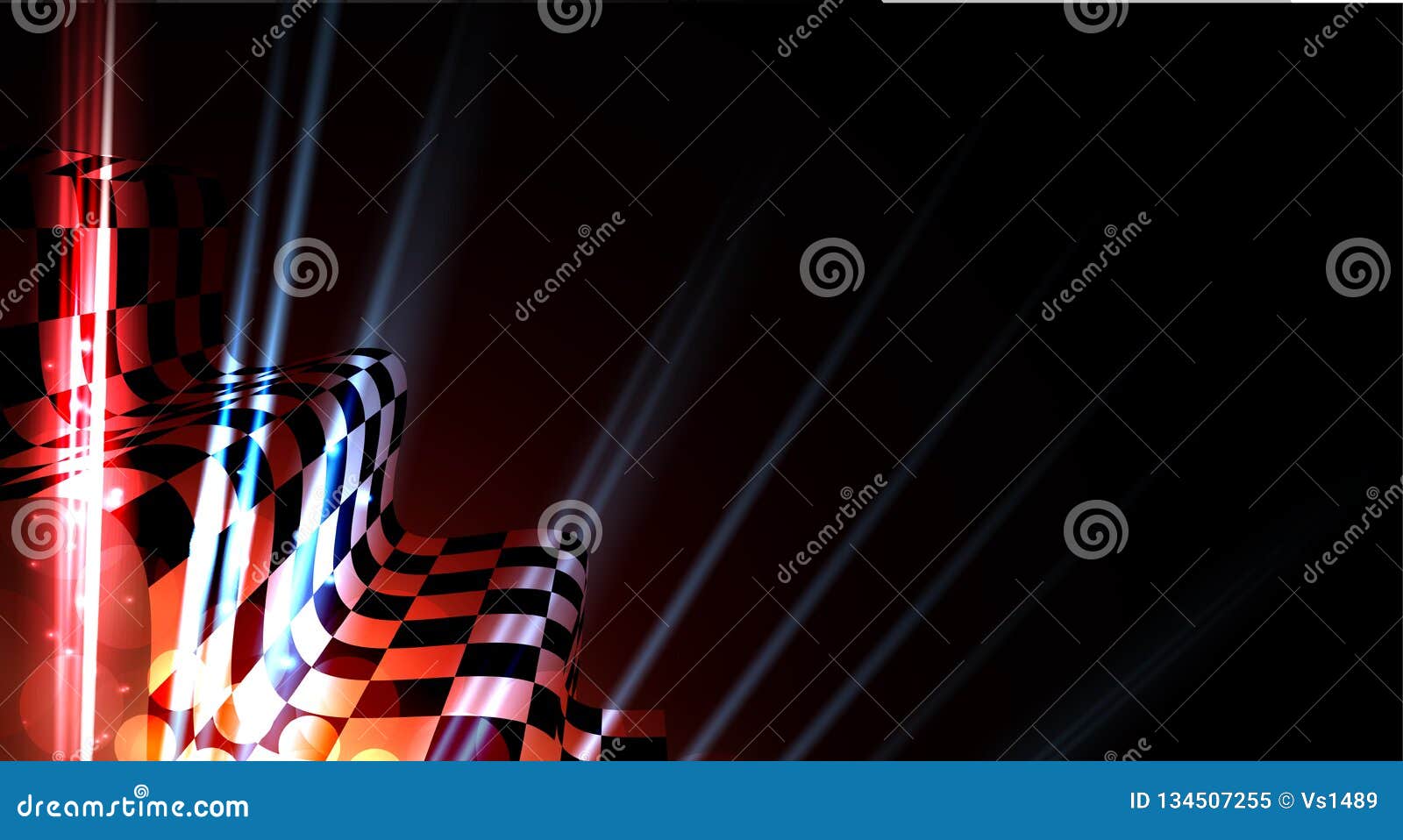 Racing Speed Background, Vector Illustration Abstraction in Car Track ...