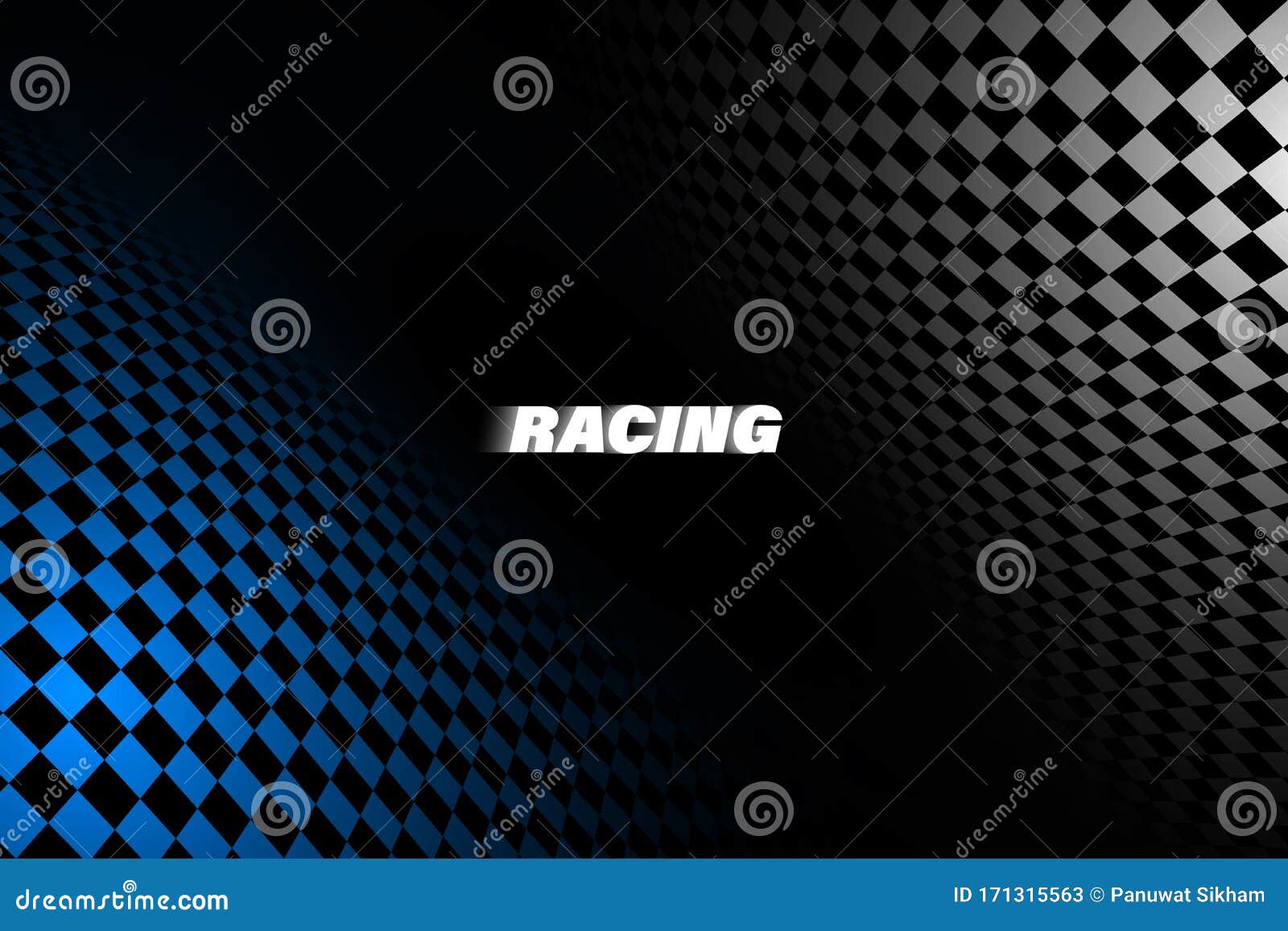 Racing Square Background, Vector Abstraction in Car Track Stock Vector ...