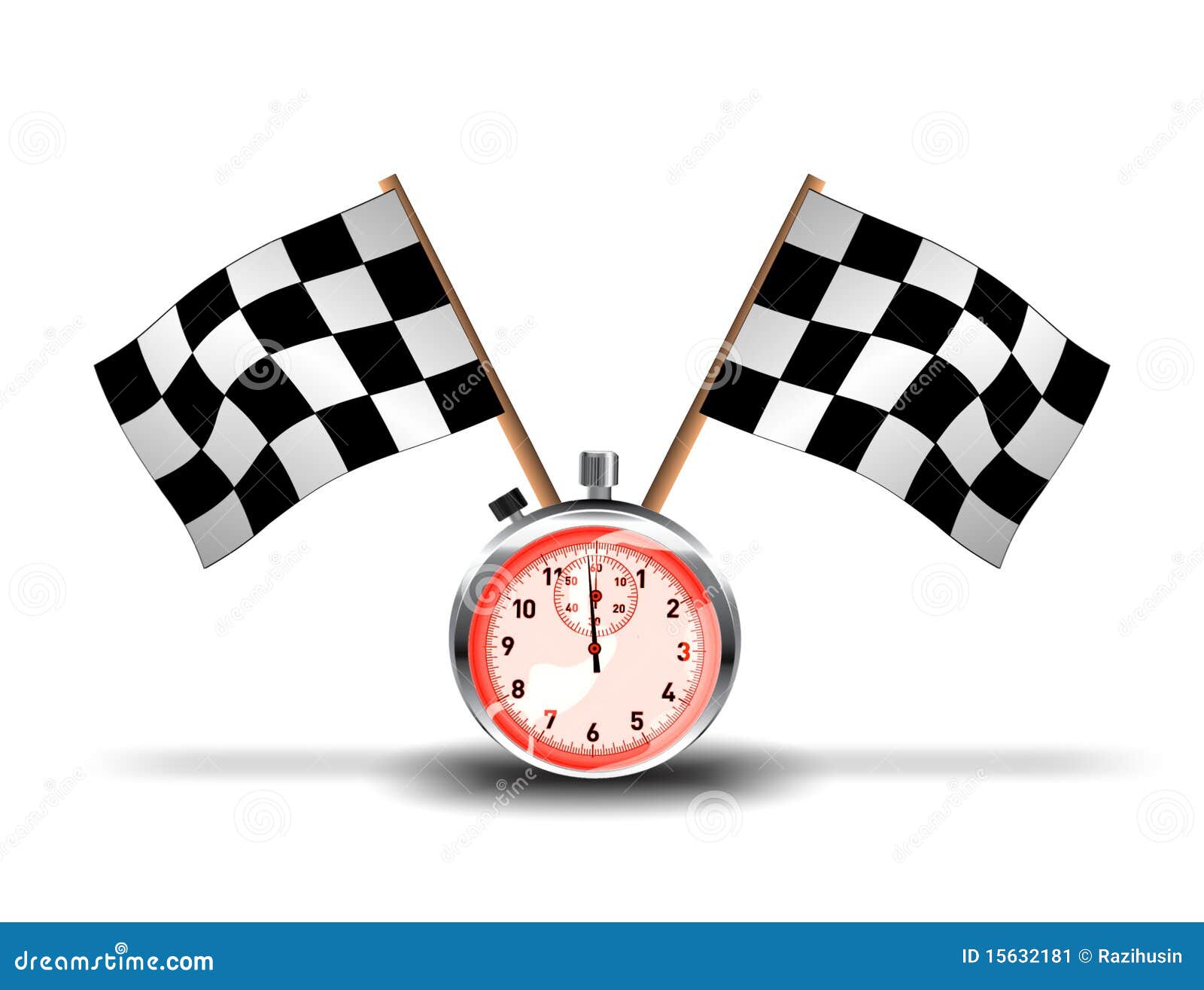 Racing stop-watch stock illustration. Illustration of stop - 15632181