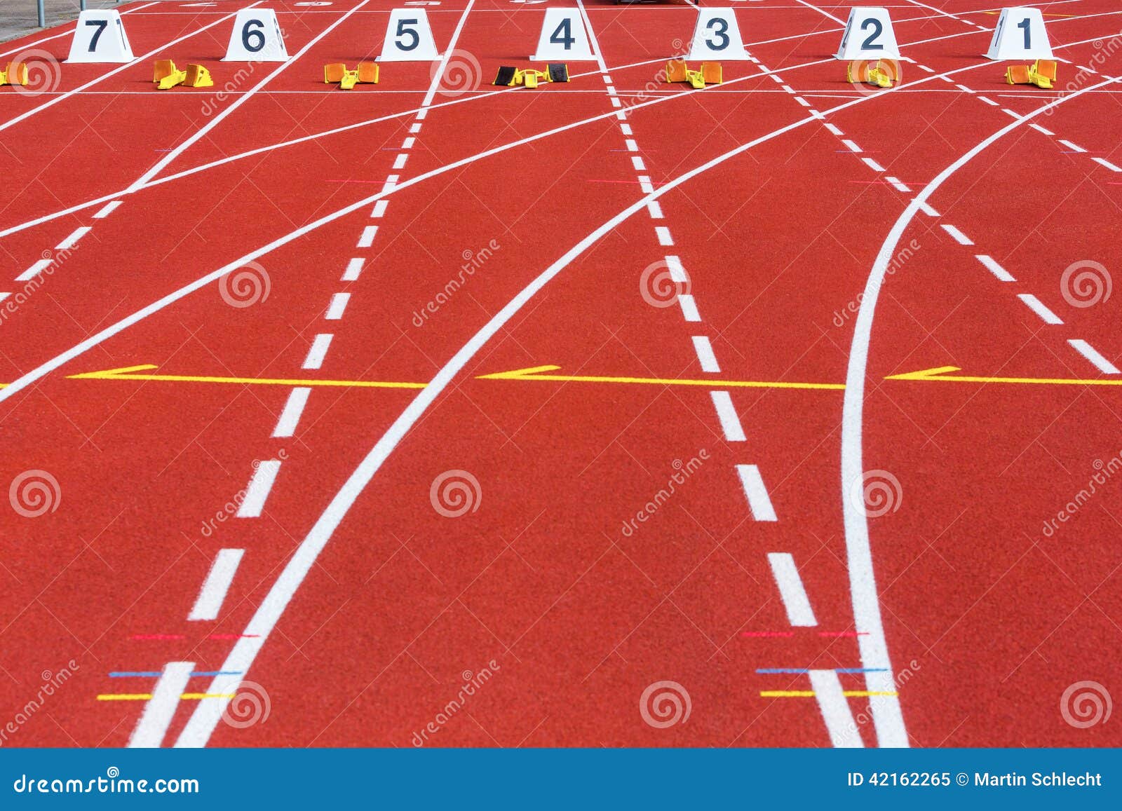 Racing track stock image. Image of line, athletic, challenge - 42162265
