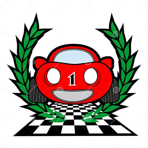 Racing winner stock vector. Illustration of winner, leader - 21404393