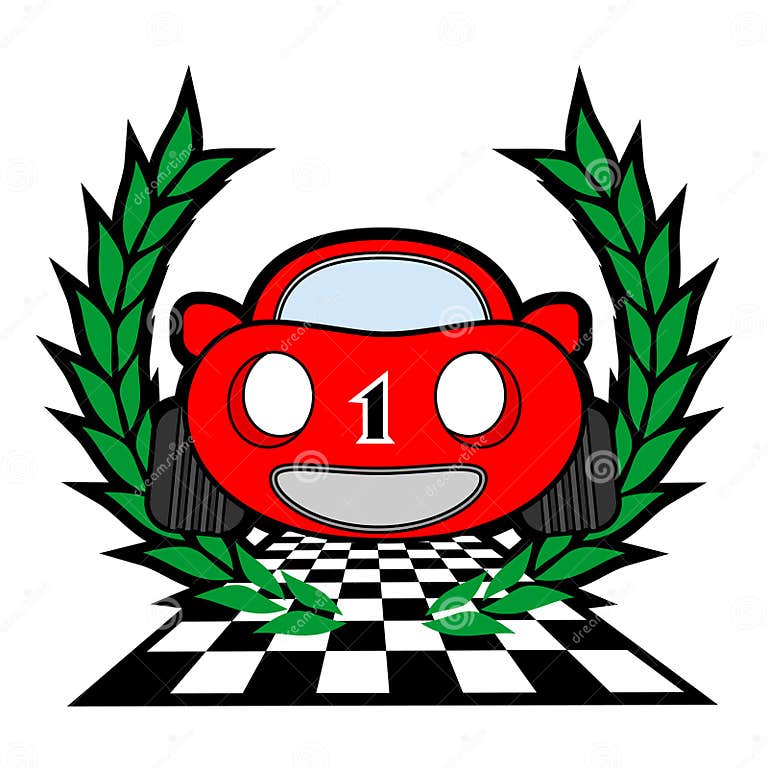 Racing winner stock vector. Illustration of winner, leader - 21404393