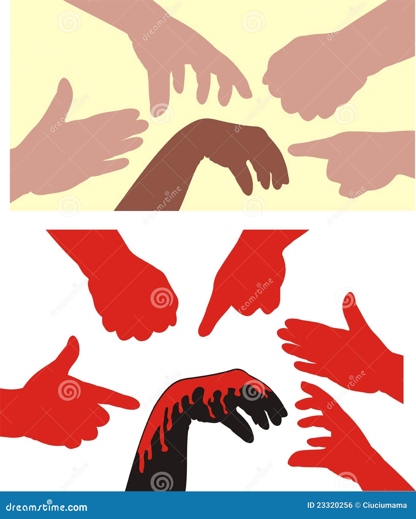 Stereotyping And Human Mind - Pictured As Word Stereotyping Inside A ...