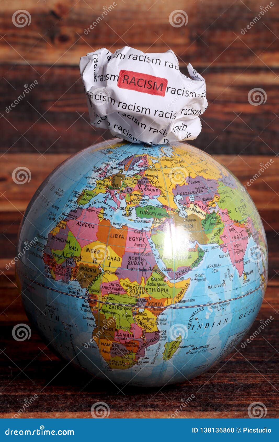 Racism stock photo. Image of artistic, racism, world - 138136860