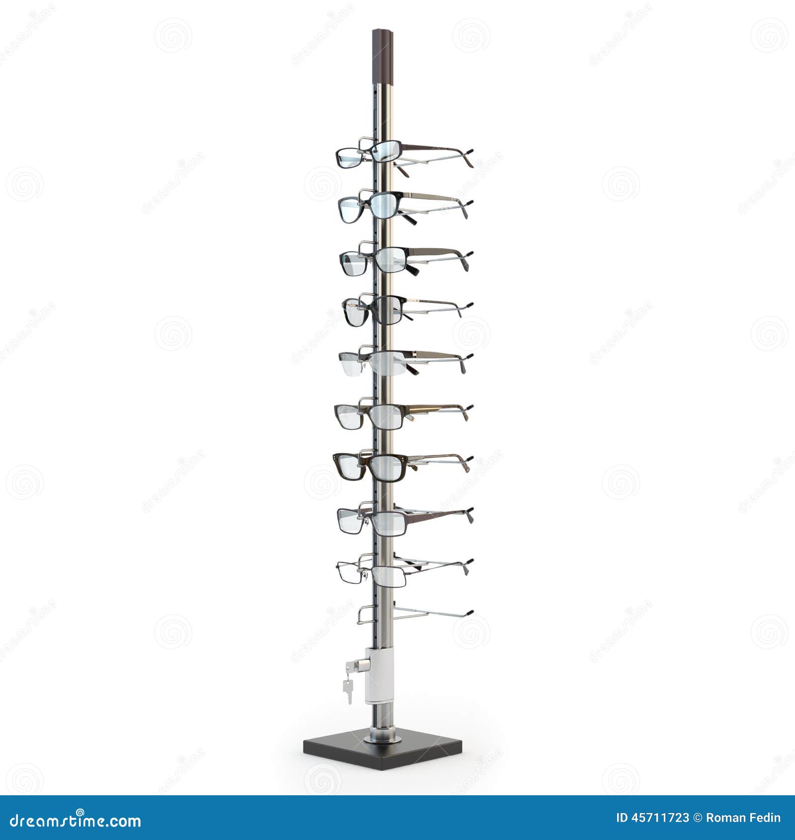 Rack with glasses stock image. Image of beautiful, clip - 45711723