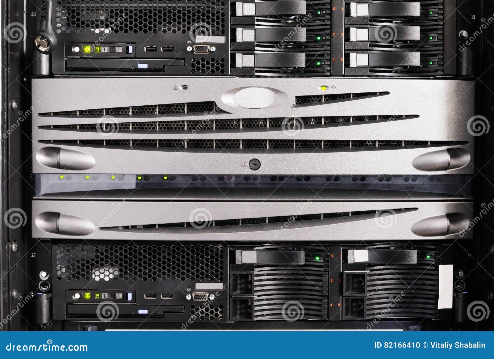 Rack mounted equipment stock photo. Image of rack, chassis - 82166410