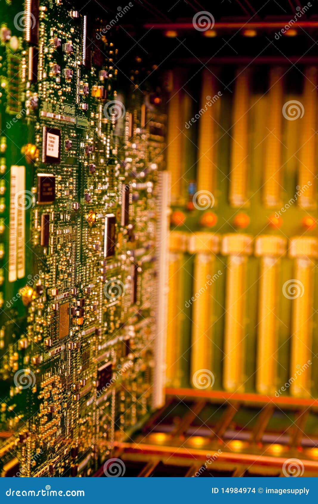 Rack Mounted Servers stock photo. Image of label, cables - 14984974