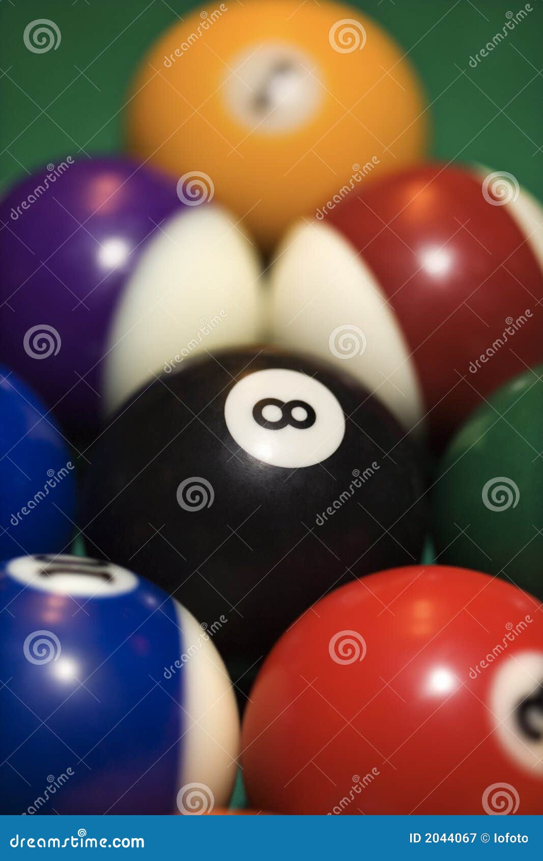 Rack of pool balls. stock image. Image of photograph, colour - 2044067 Rack of pool balls. stock image. Image of photograph, colour - 2044067