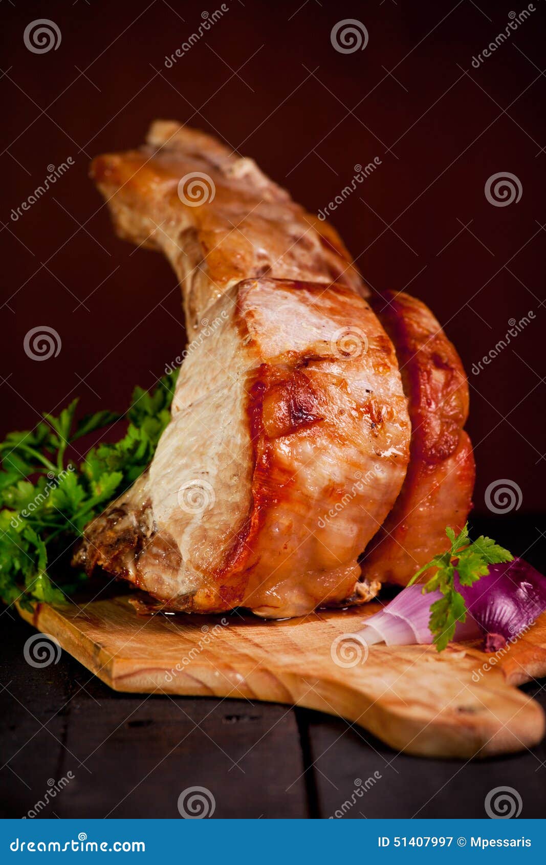 Rack of Pork for Dinner stock image. Image of meat, herbs - 51407997