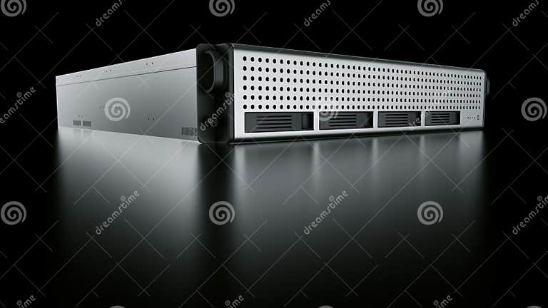 Rack server stock illustration. Illustration of linux - 5445226