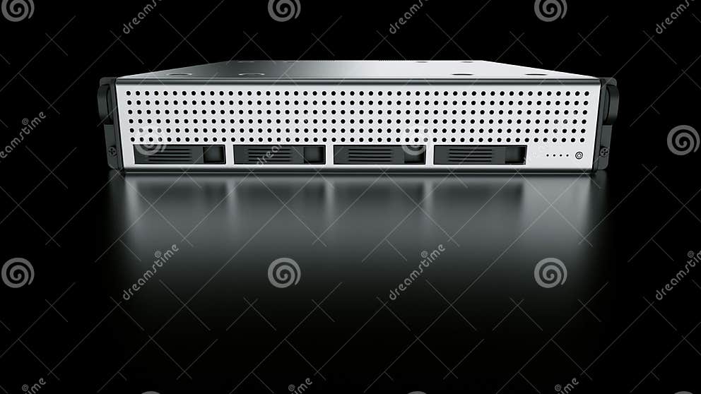 Rack server stock illustration. Illustration of generic - 5445231