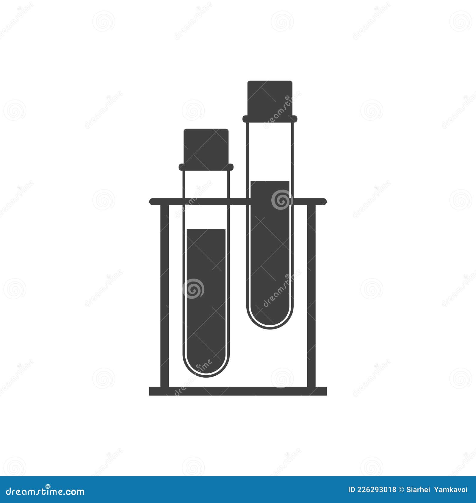 Empty Test Tube Drawing
