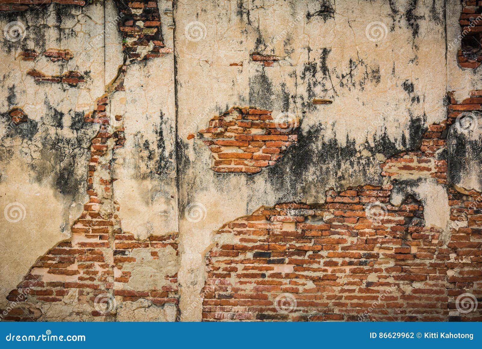 Racked Concrete Vintage Wall Background,old Walls Stock Photo - Image ...
