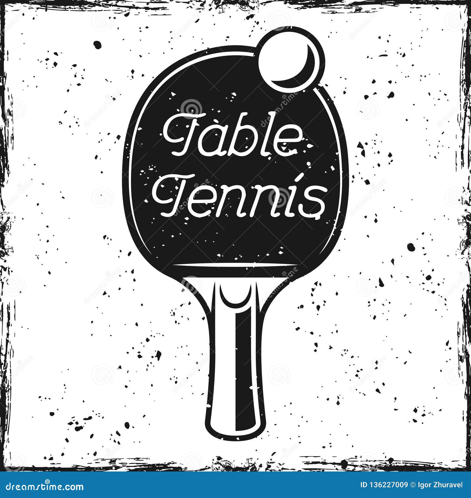 Wooden Tennis Racket Vector Stock Illustrations – 698 Wooden Tennis ...