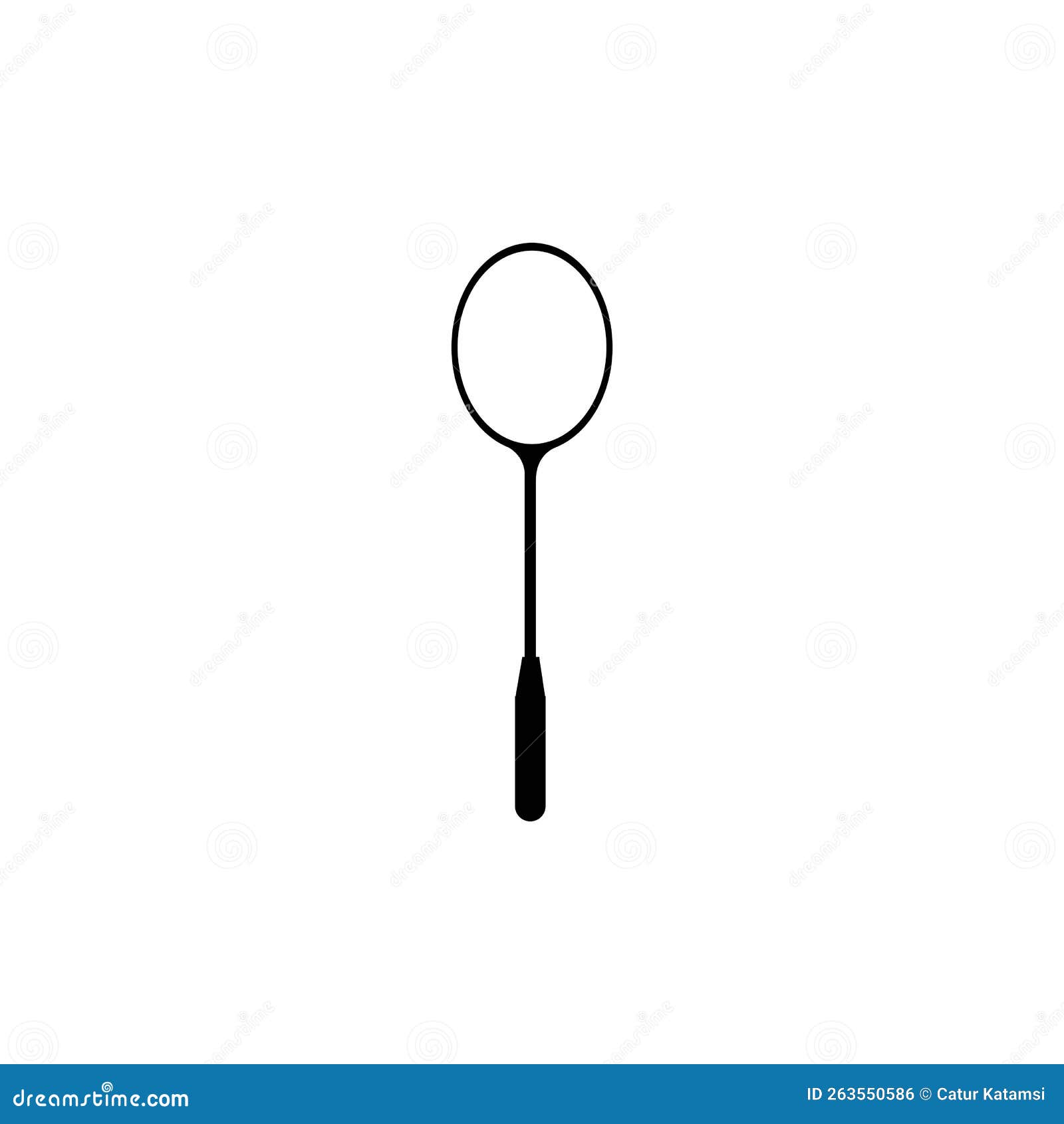 Racket logo icon vector stock illustration. Illustration of flat ...