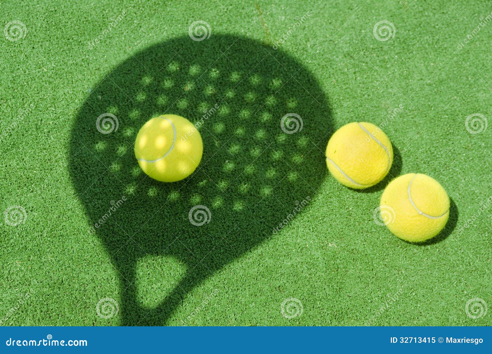 Racket Shadow stock image. Image of objects, turf, tube - 32713415