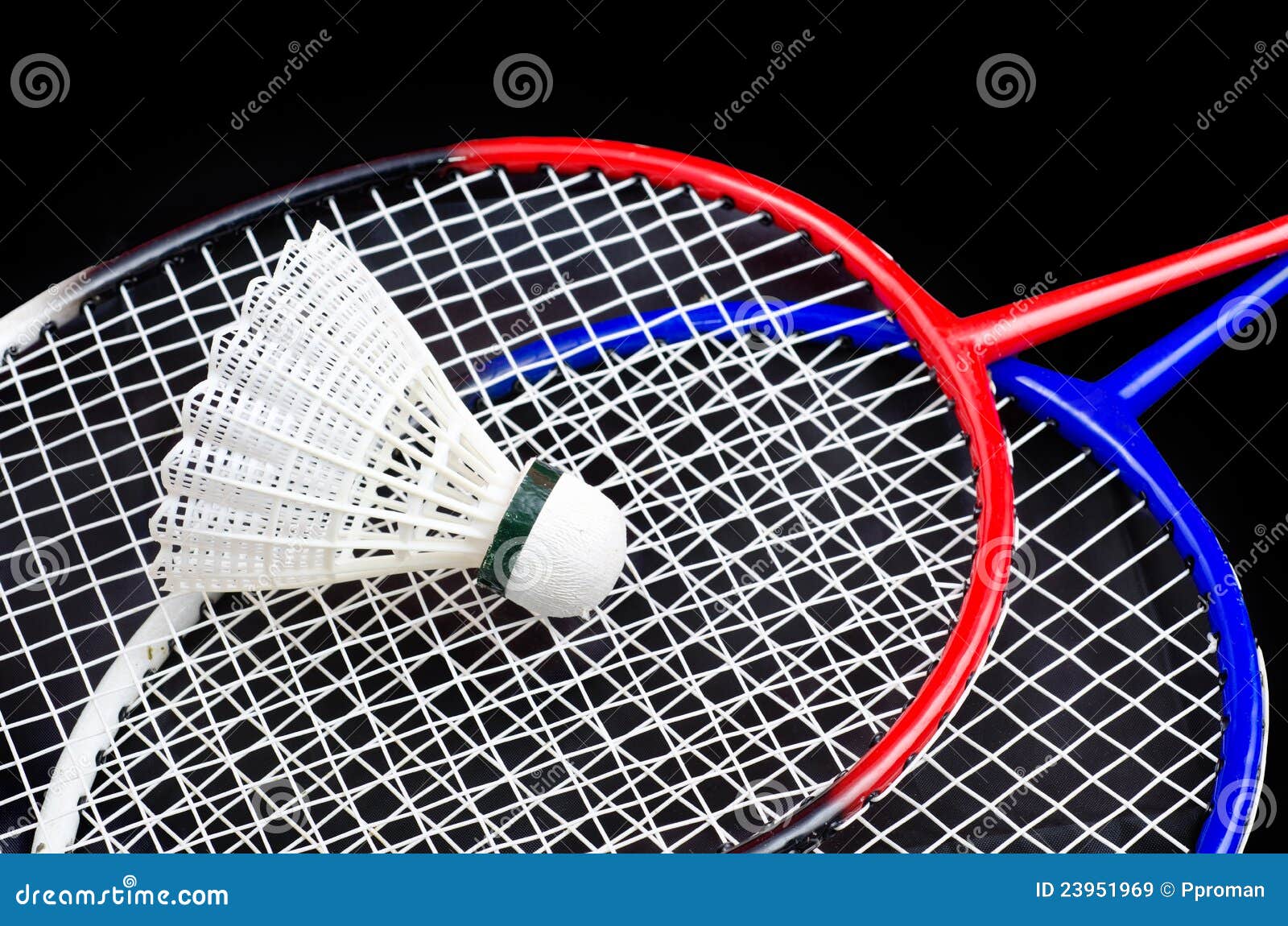 A racket and shuttlecock stock image. Image of fitness - 23951969