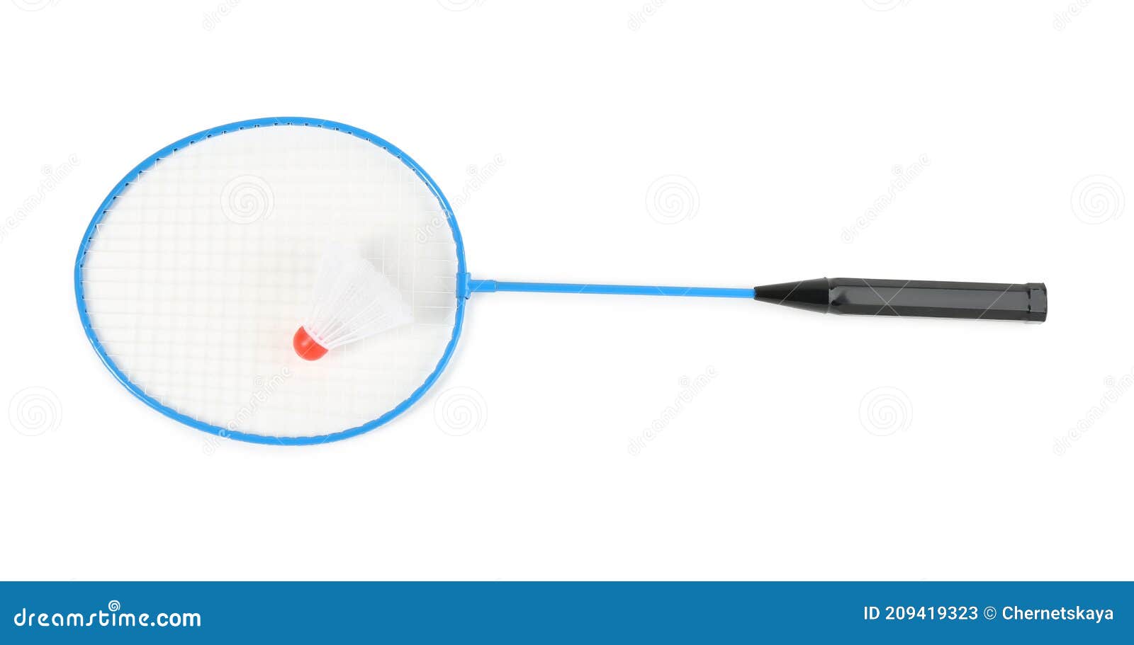 Top View Of Badminton Equipment, Shoes, Cap And Seashells Royalty-Free ...