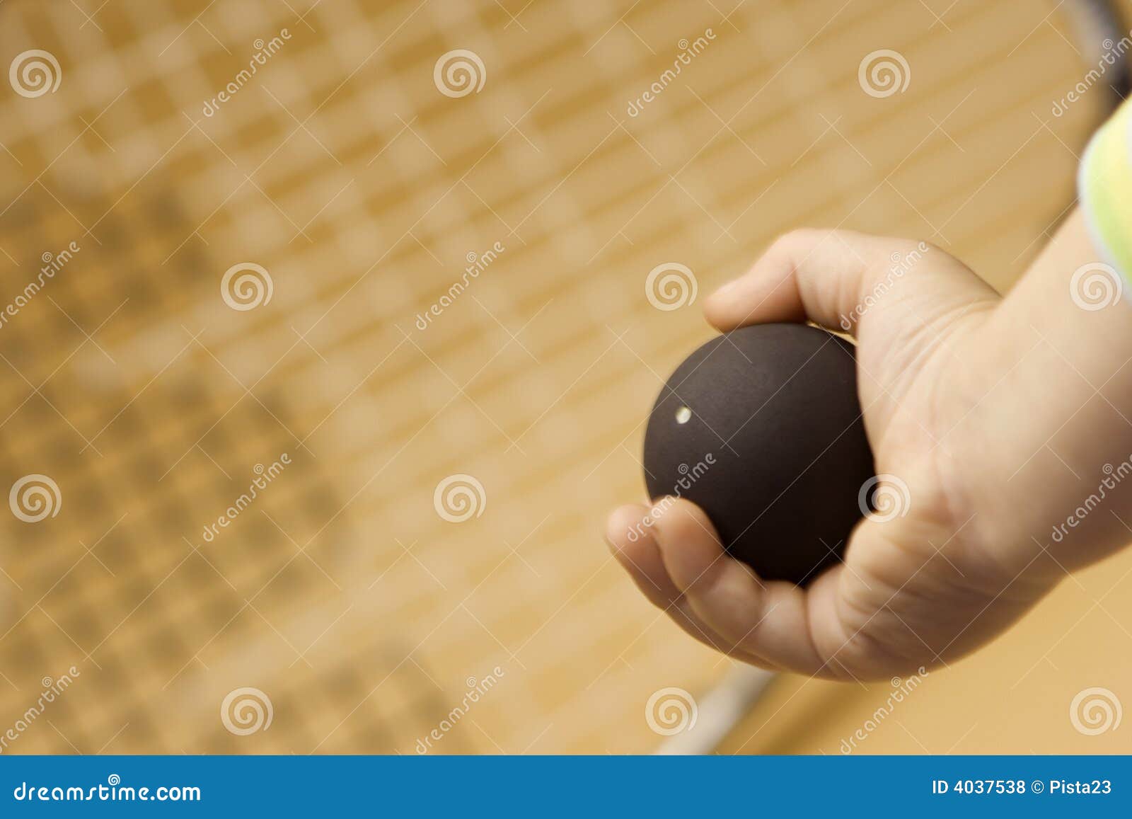 Racket Squash and Child S Hand Stock Photo - Image of indoor, round ...