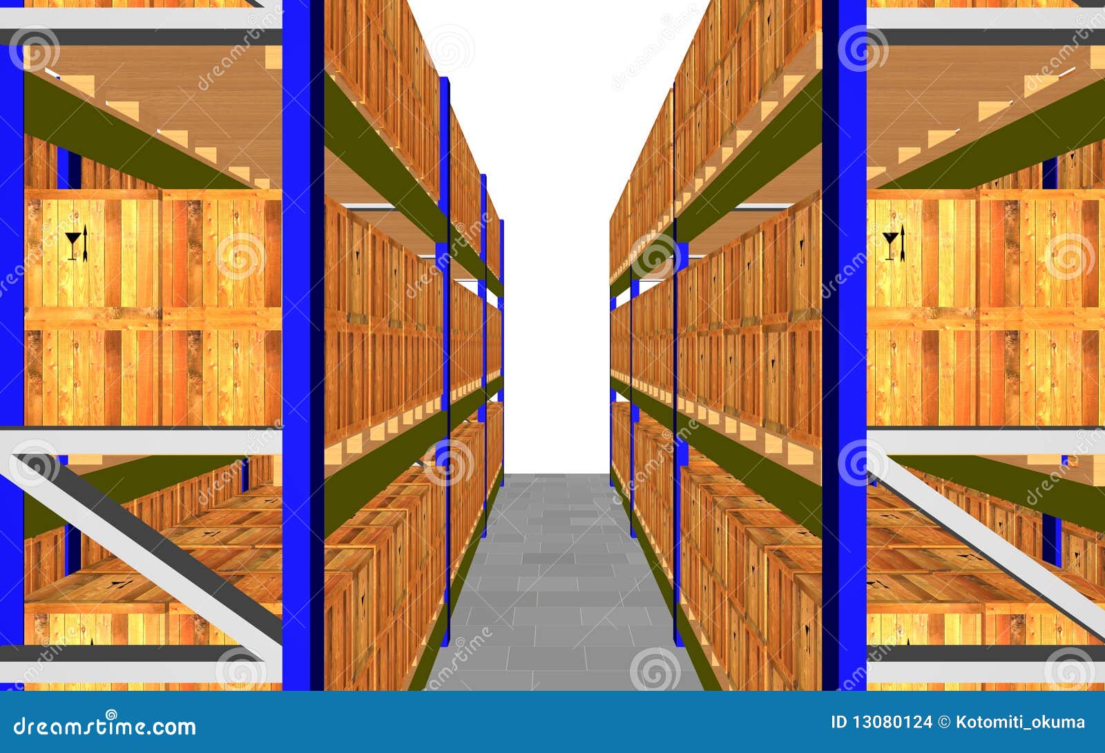 Racking stock illustration. Illustration of business - 13080124