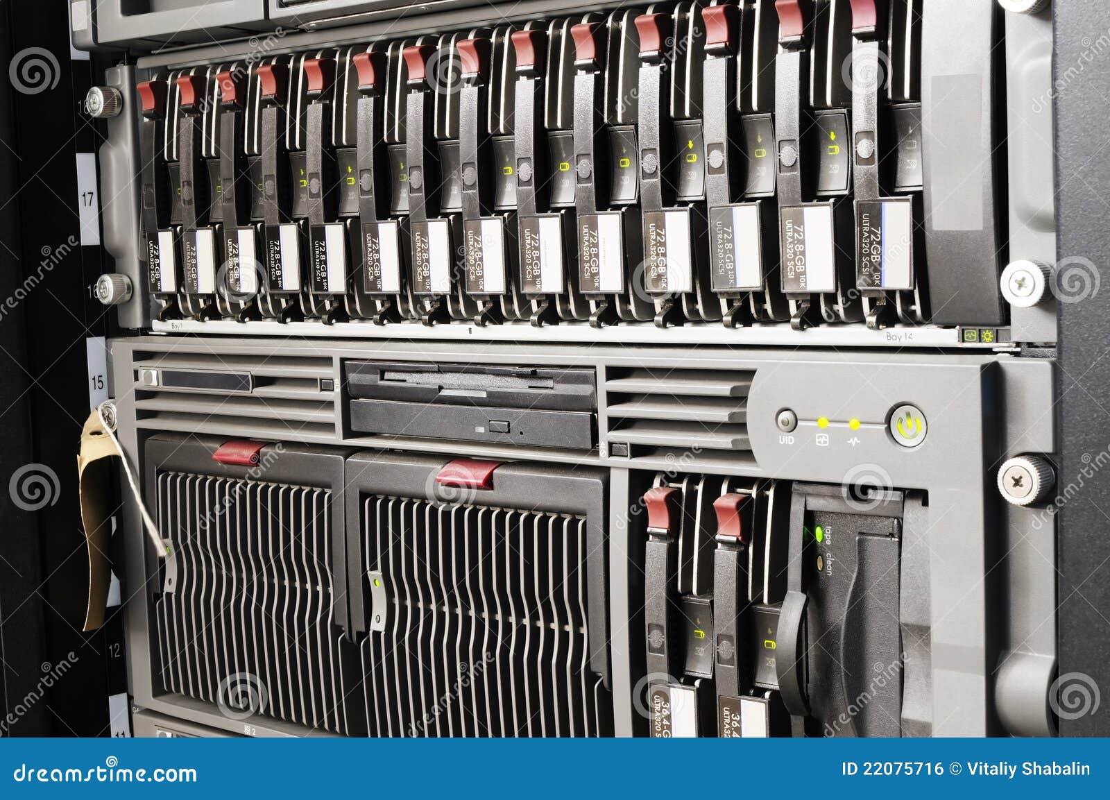 Rackmount equipment stock photo. Image of mounted, equipment - 22075716