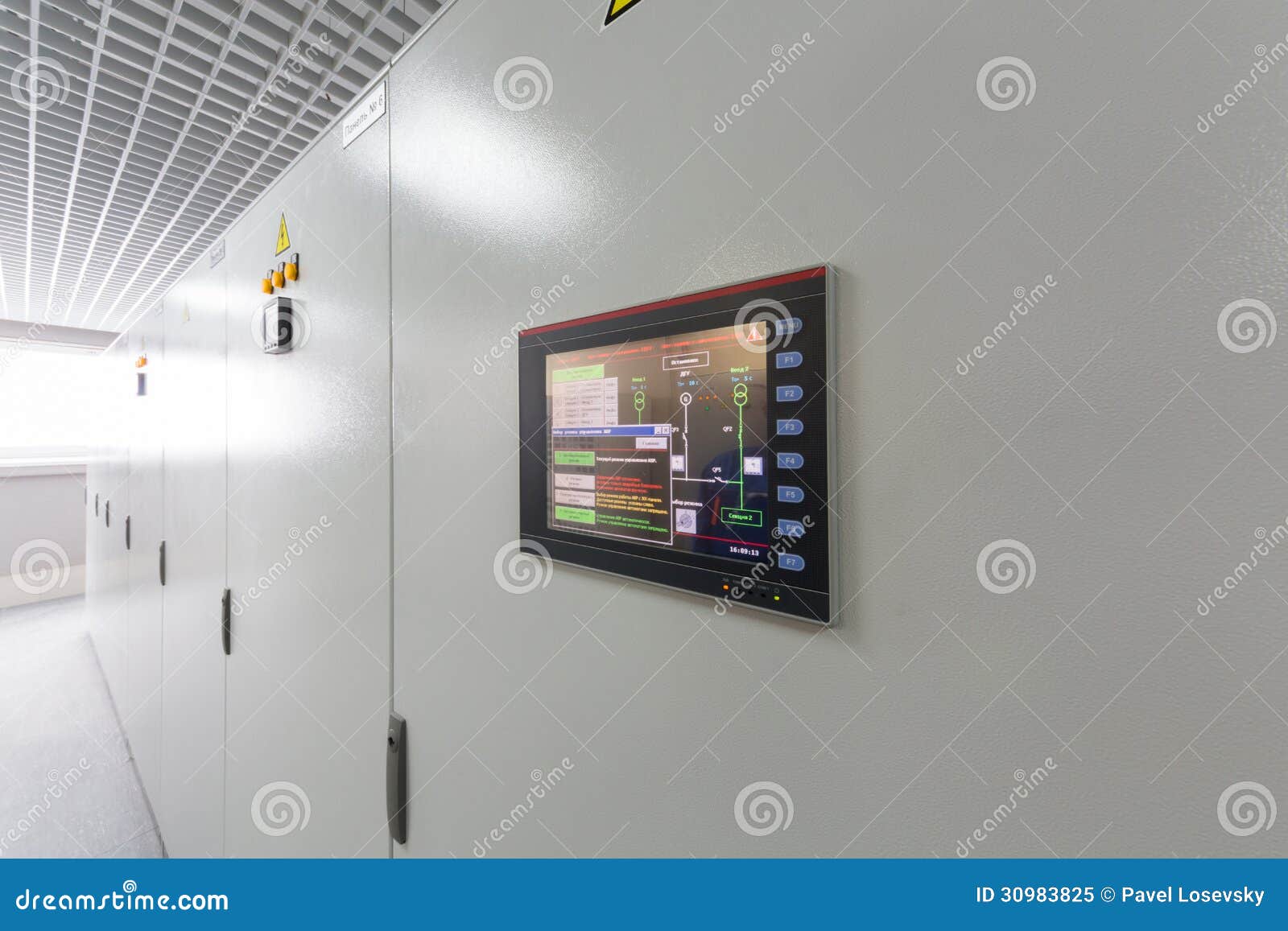Racks with Equipment for Telecom. Stock Image - Image of communication ...