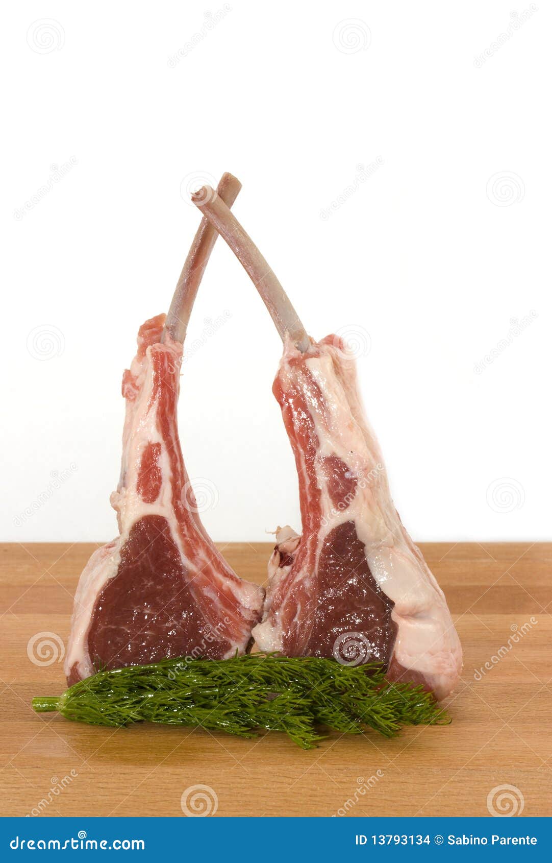 Racks of lamb stock photo. Image of chops, uncooked, flesh - 13793134