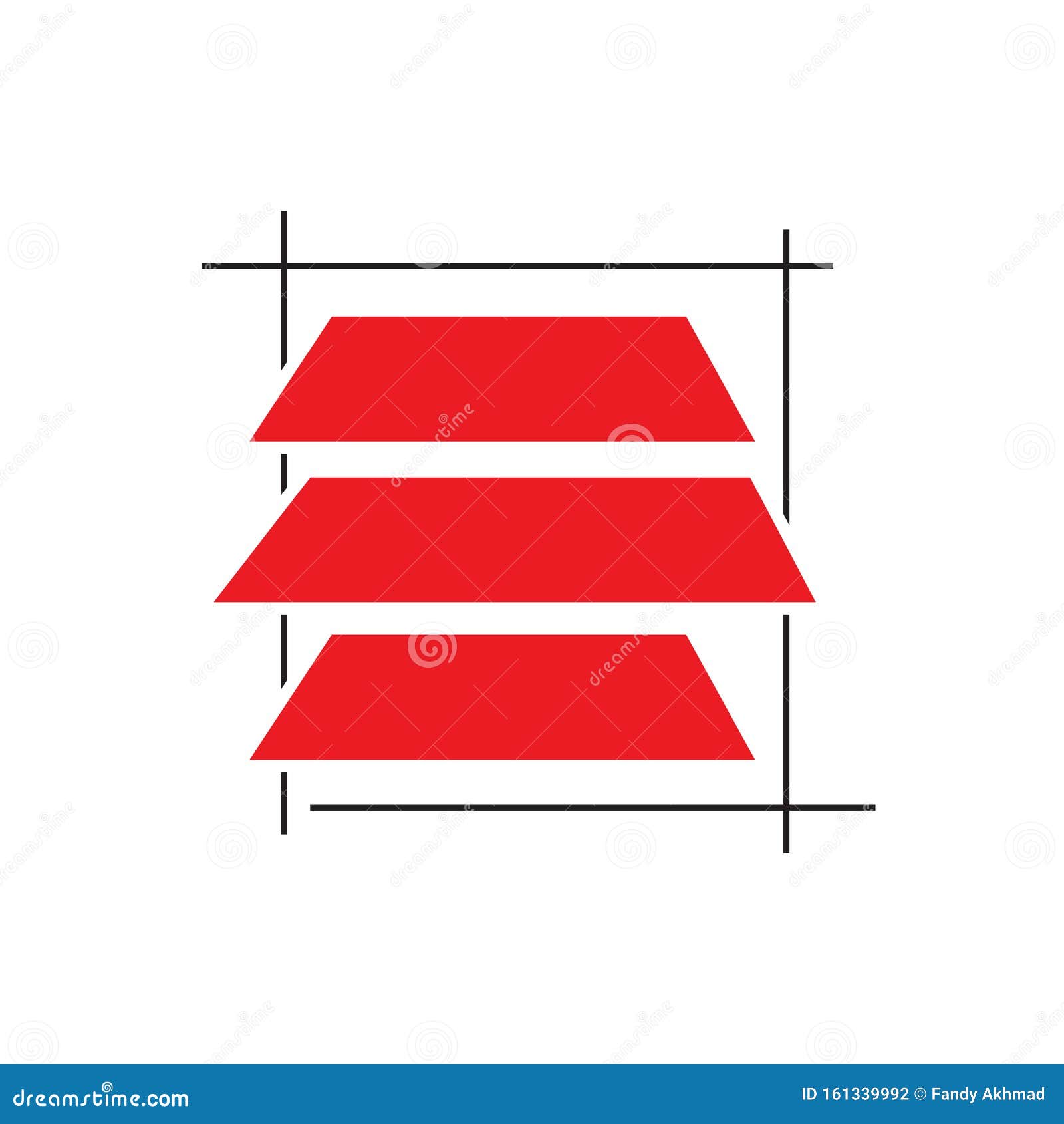 Racks Storage Logo Symbol Design Vector Illustration Concept Stock ...