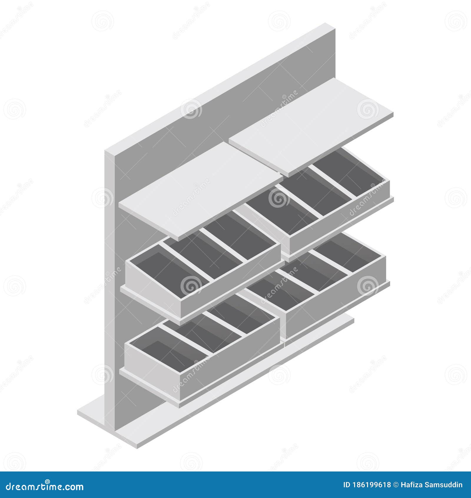 Racks. Vector Illustration Decorative Design Stock Vector ...