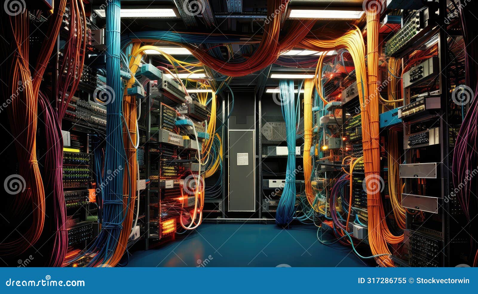 Organized Coaxial Cables Stock Illustration | CartoonDealer.com #324970402