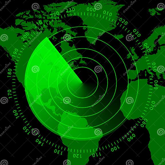 Radar stock illustration. Illustration of graph, display - 15577328