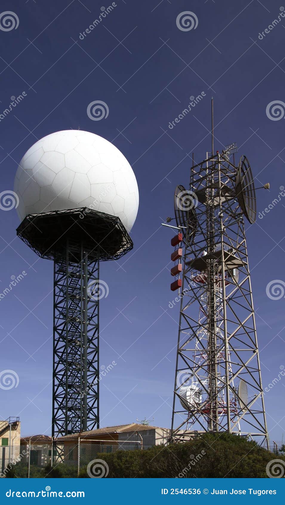Radar stock photo. Image of technology, transmitter, broadcasting - 2546536