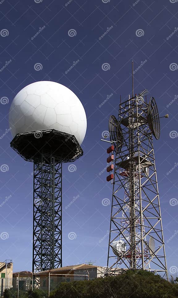 Radar stock photo. Image of technology, transmitter, broadcasting - 2546536