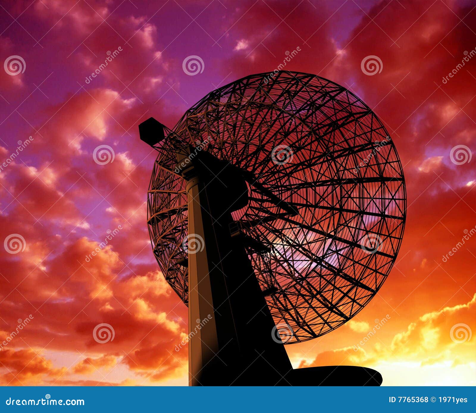 Radar stock photo. Image of observatory, broadcasting - 7765368