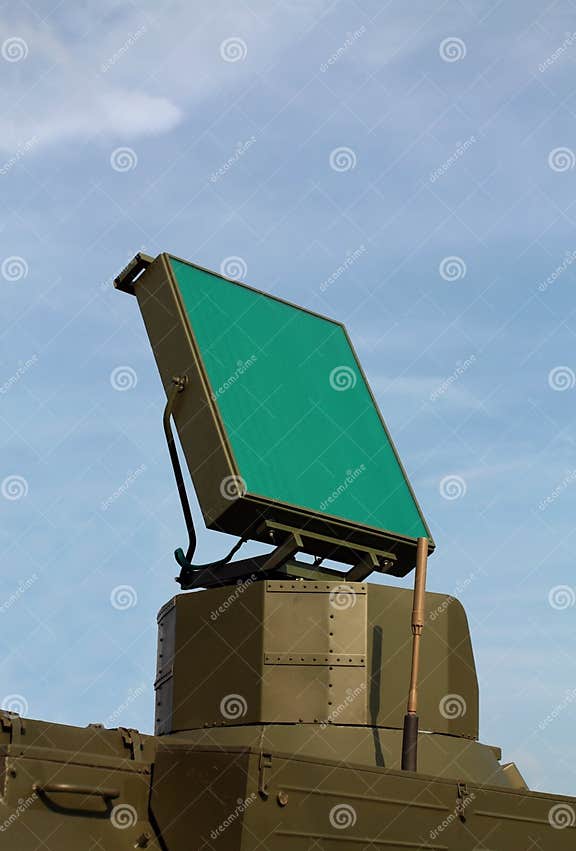 Radar Antenna for Air Defence Stock Image - Image of global, equipment ...